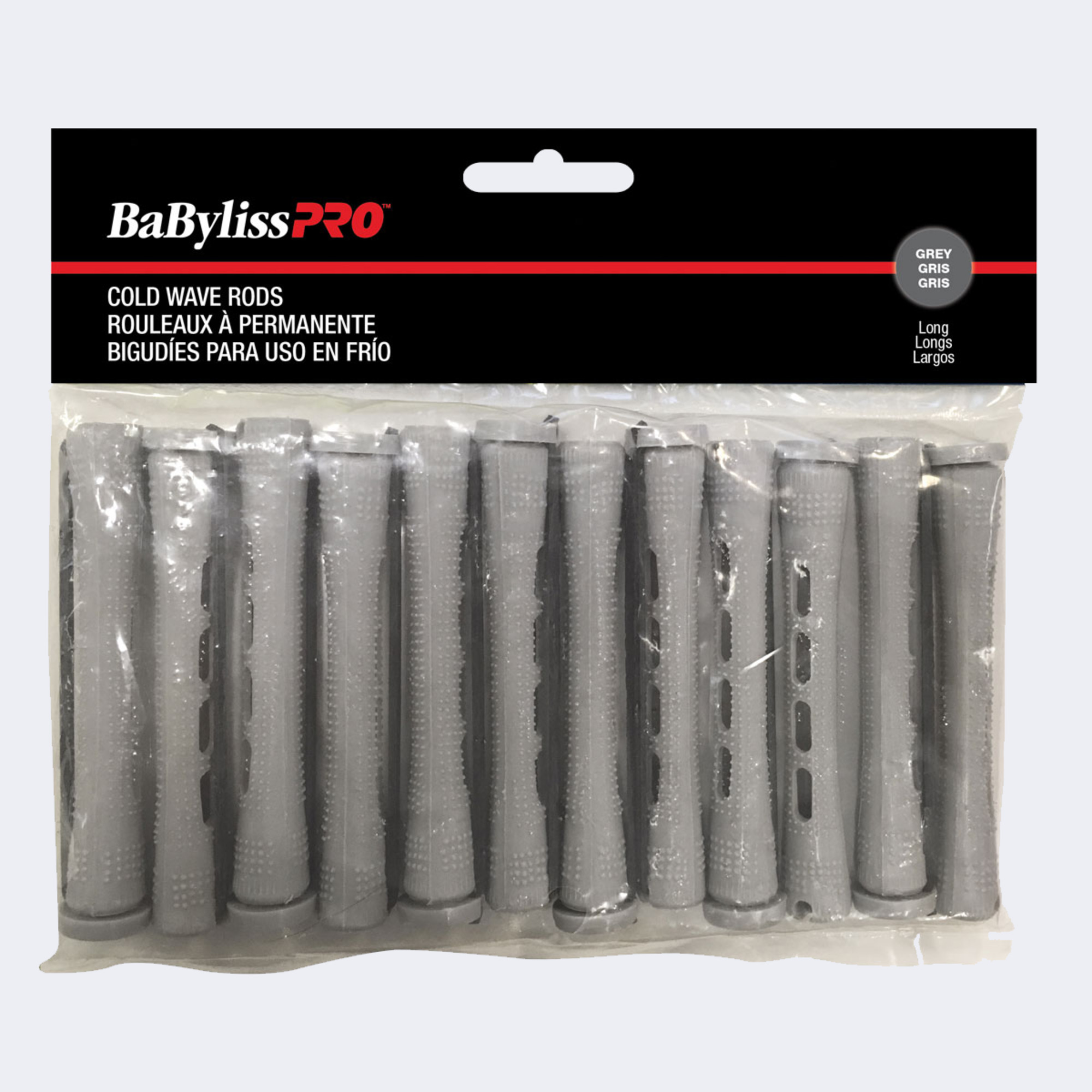 BaBylissPRO® COLD WAVE RODS (Long, Grey) - ca-dannyco