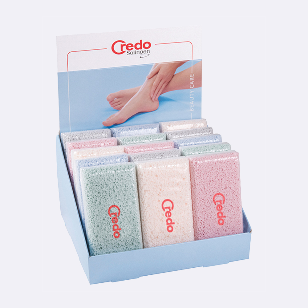 Double-sided glass pumice stone - ca-dannyco