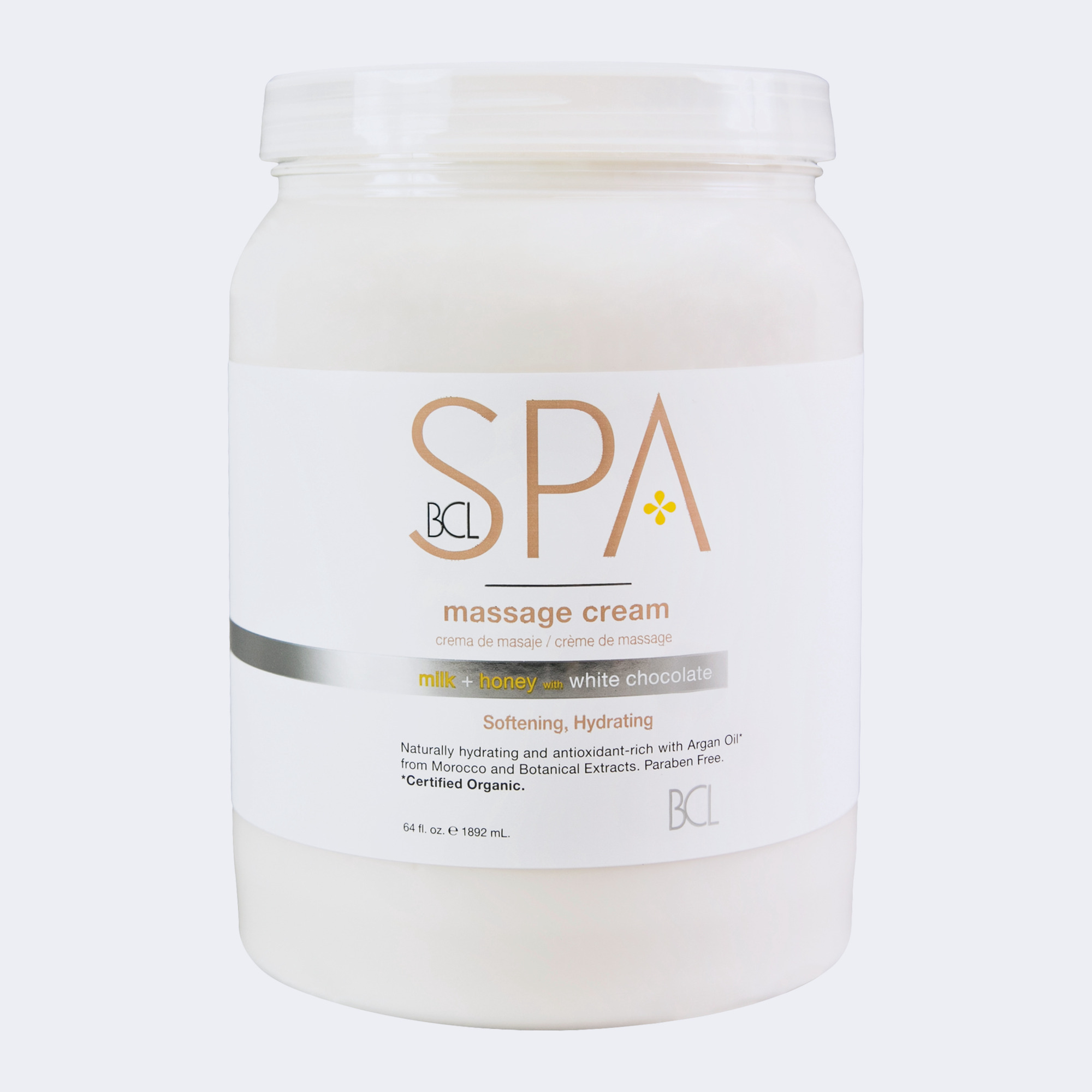 BCL SPA ; STEP 4 : MILK & HONEY WITH WHITE CHOCOLATE MASSAGE CREAM 64 ...